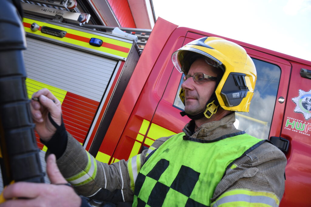 Firefighter Duncan Gilby, Whitchurch | Hereford & Worcester Fire and ...