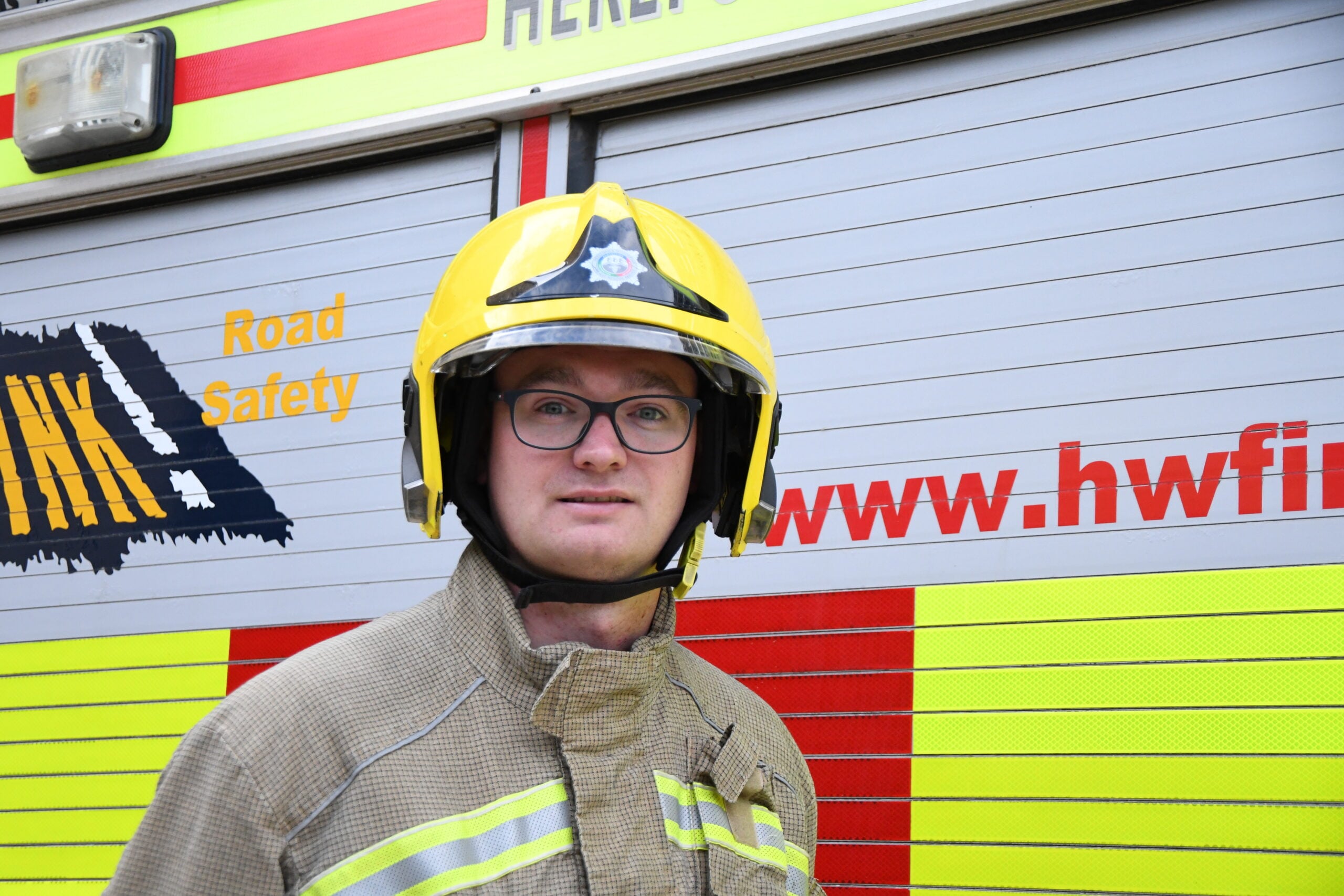 Firefighter James Yarnold, Broadway | Hereford and Worcester Fire and ...