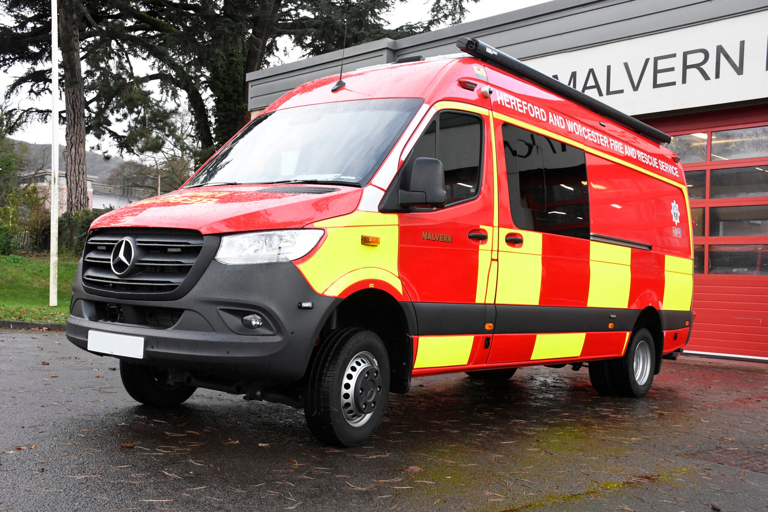 Water Rescue Sprinter | Hereford & Worcester Fire and Rescue Service