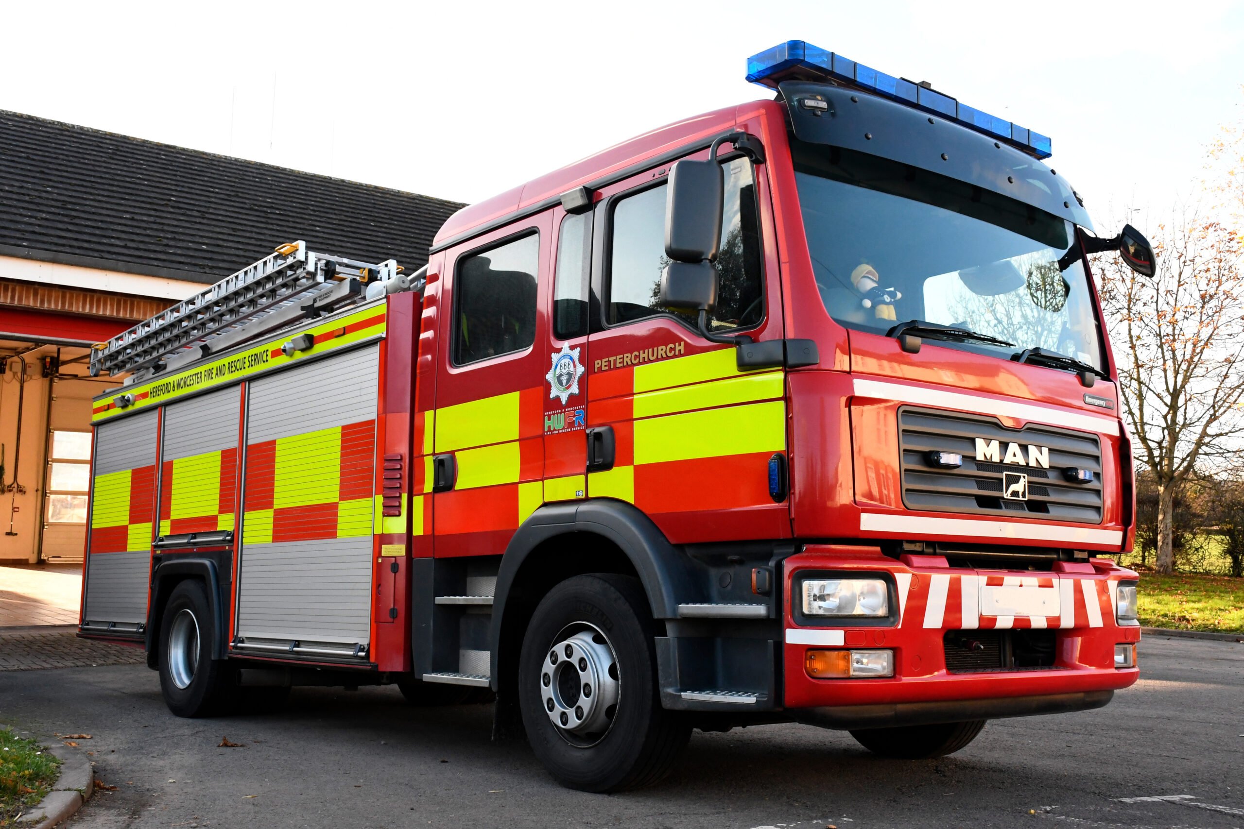 MAN Fire Engine | Hereford & Worcester Fire and Rescue Service