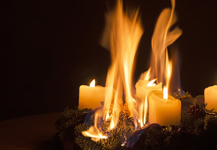 Candle Safety | Hereford & Worcester Fire and Rescue Service
