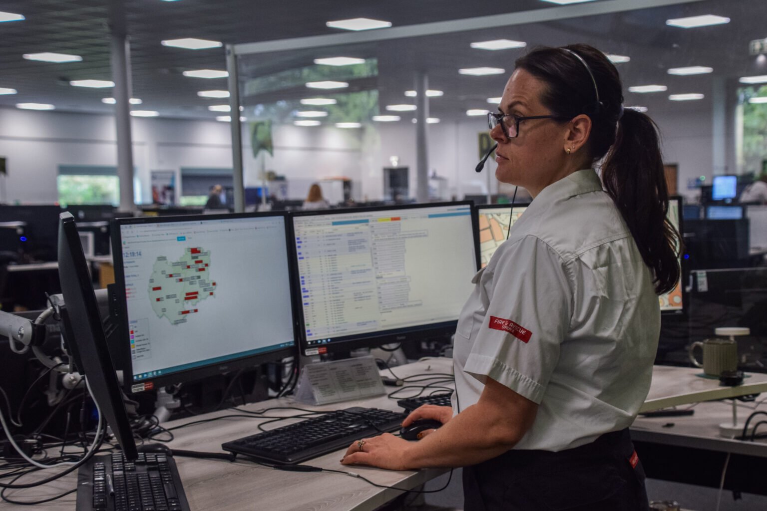 Fire Control | Hereford & Worcester Fire and Rescue Service