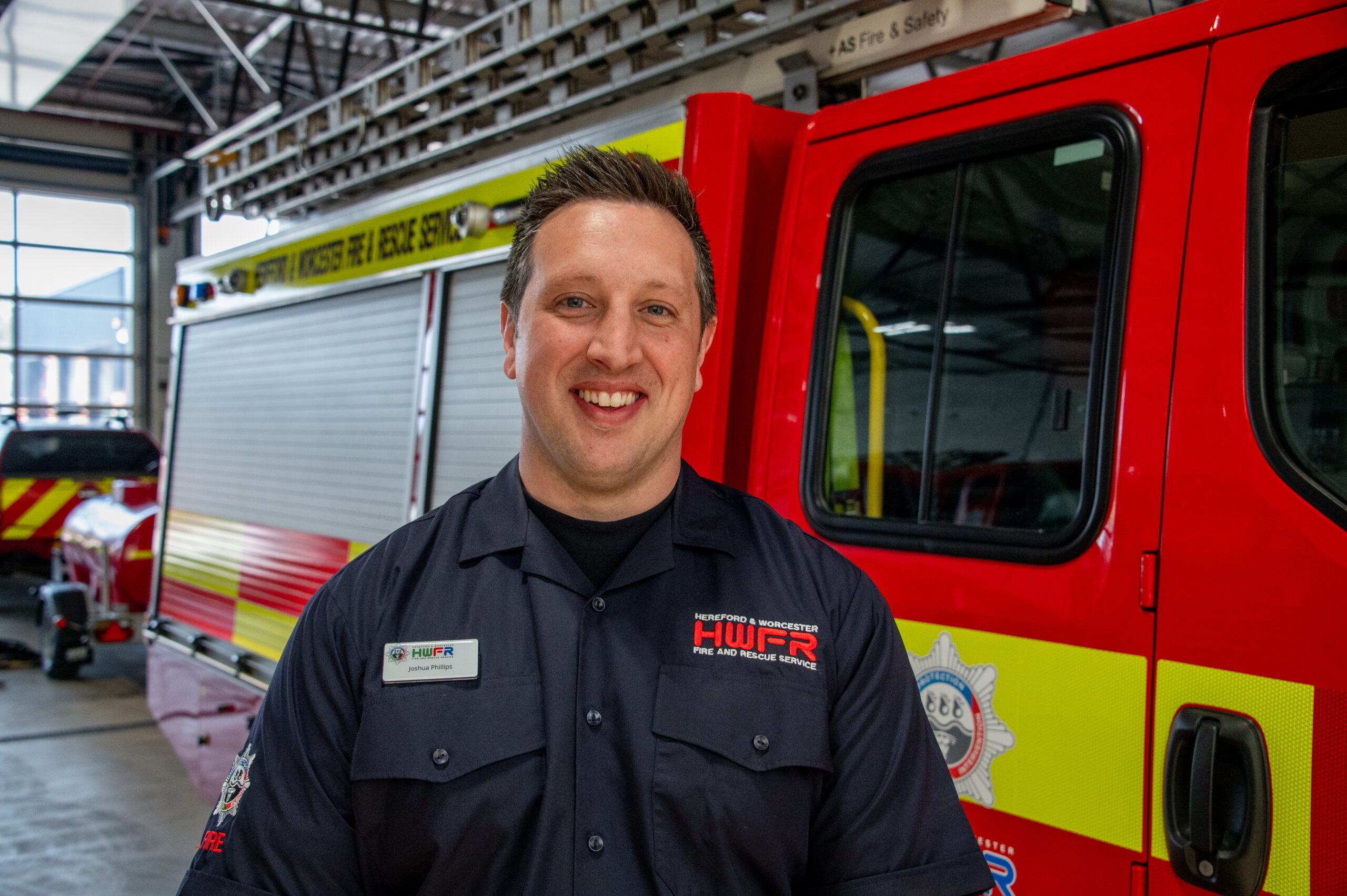 Josh, Crew Commander | Hereford & Worcester Fire and Rescue Service