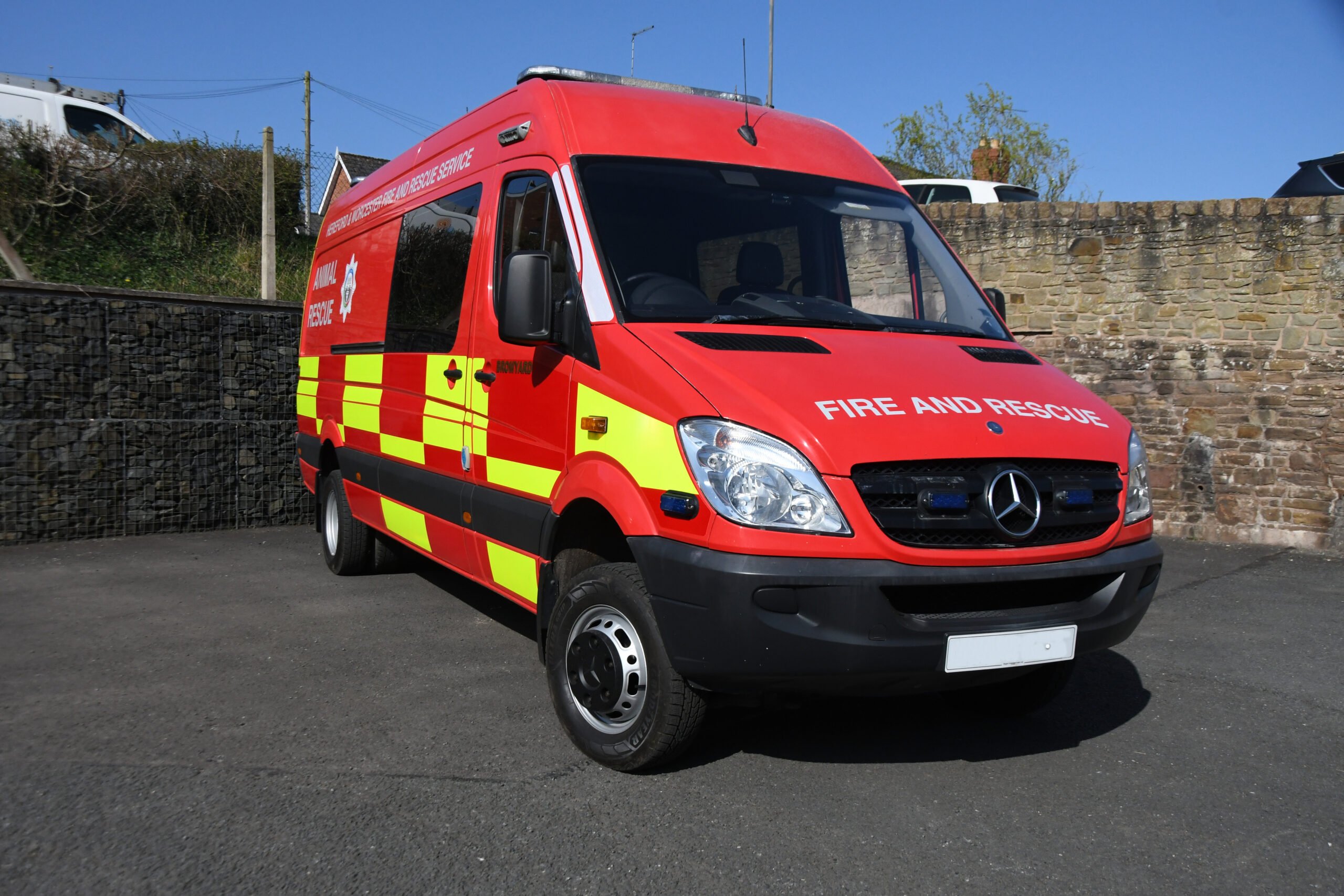 Animal Rescue Sprinter | Hereford & Worcester Fire and Rescue Service