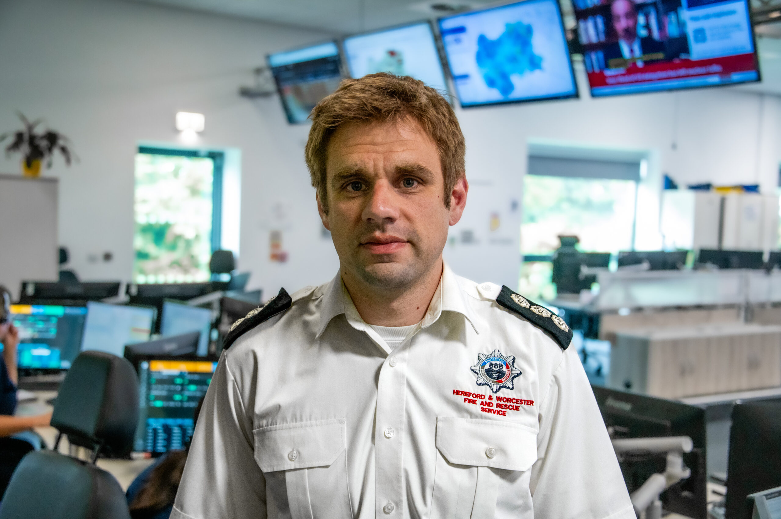 Chris, Station Commander | Hereford & Worcester Fire and Rescue Service